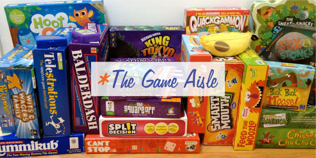 The Game Aisle • Kim Vandenbroucke and Brainy Chick, Inc.
